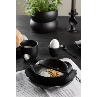 Wabi sabi skål Ø14 cm - Svart - 79 kr - Djupa tallrikar - Trendrum.se