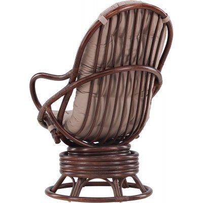 Schommelfauteuil - Donker notenhout - €449.99 - Loungefauteuils ...