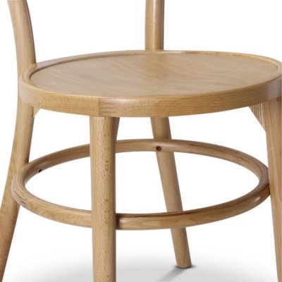 Nemo No 18 stoel in gebogen hout - Naturel - Houten stoelen - Trendrum.nl