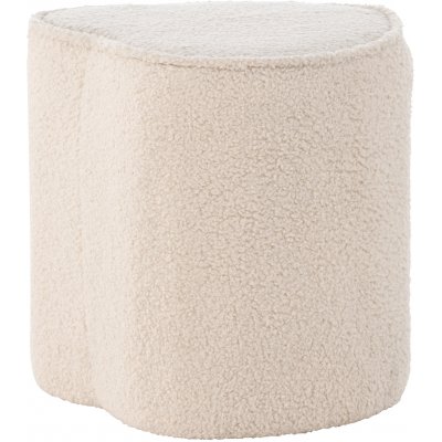 Heart sittpuff - Beige teddy - 590 kr - Sittpuffar - Trendrum.se