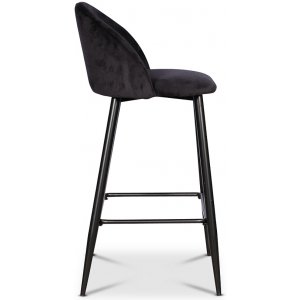 Giovani Velvet barstol - Svart sammet / Svarta ben - 599 kr - Barstolar ...