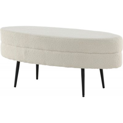 Rino sittpuff - Vit teddy - 1590 kr - Sittpuffar - Trendrum.se