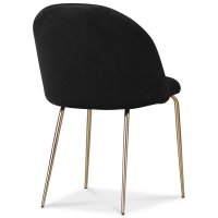 Tiffany velvet stol - Svart/Mässing - 399 kr - Klädda & stoppade stolar ...