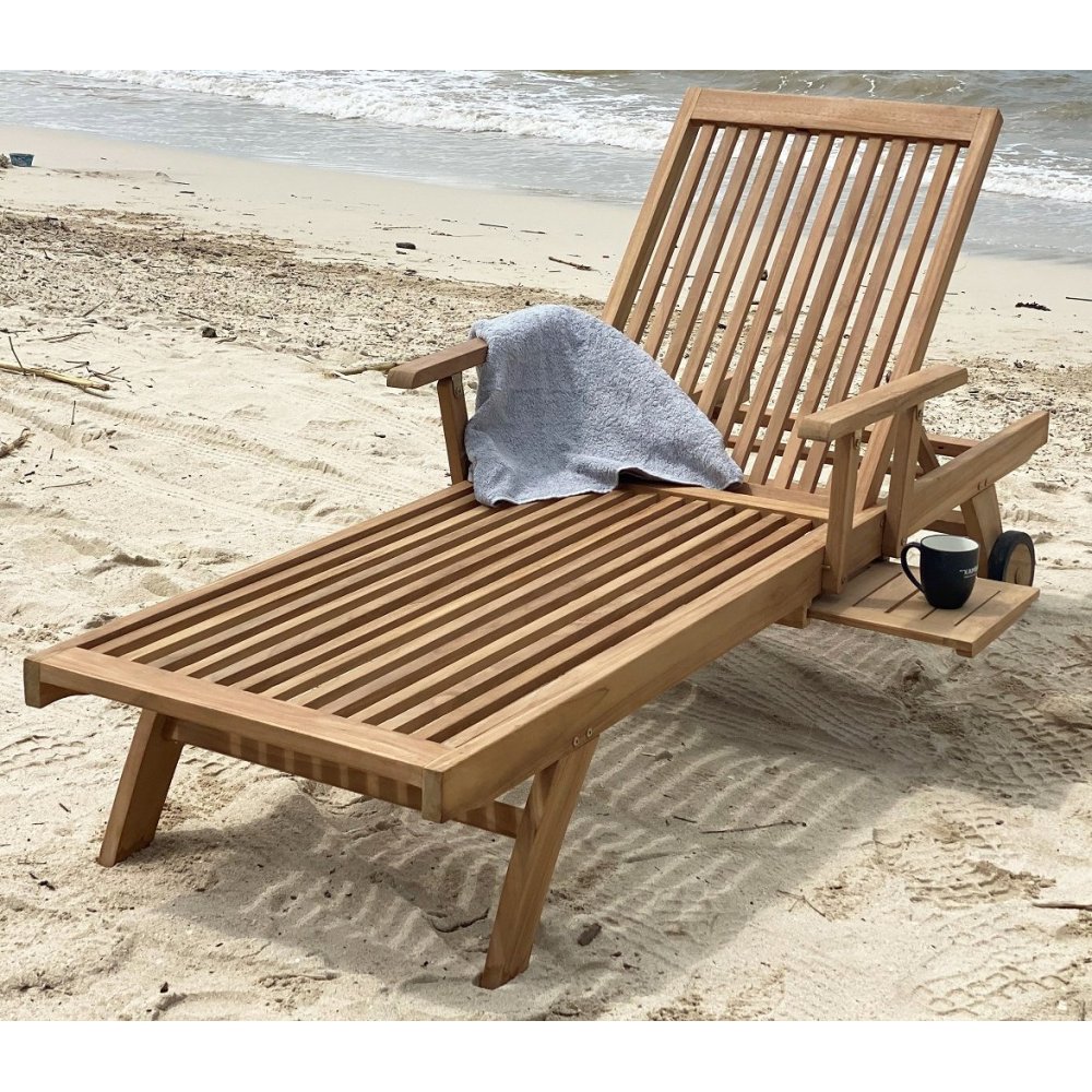 Nyhamn solstol i teak - Rea -38% - 5290 kr - Trendrum.se