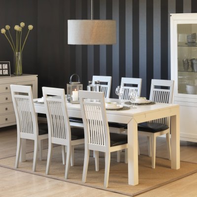 Fargo matbord 180cm - Vit - 4095 kr - 180 cm långa bord - Trendrum.se